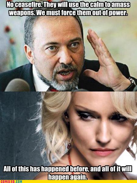 Not funny. Gaza again. | Did you learn anything?